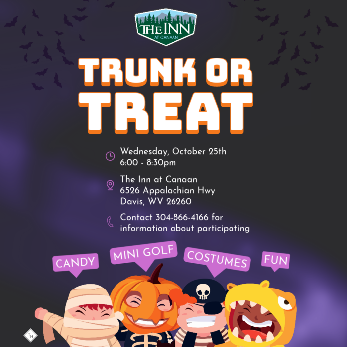 Events from October 14 – September 14 – Canaan Valley, WV